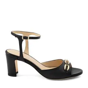 ELIZEE Tessa Mid-Heel Sandal Black