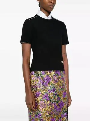 N°21 Round Neck Short Sleeve Sweater