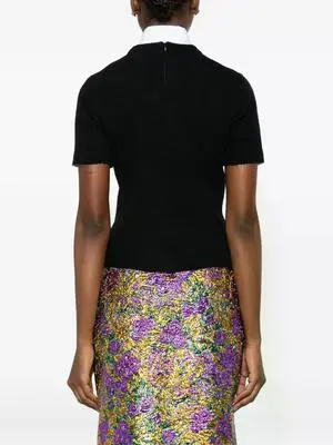 N°21 Round Neck Short Sleeve Sweater