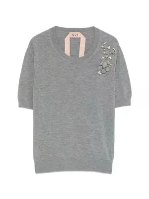 N°21 Embellished Knit Top