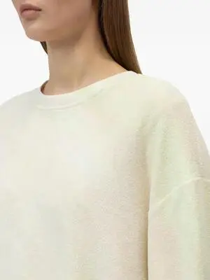 Closed Relaxed Fit Textured Sweater