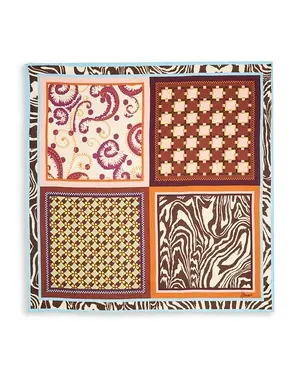 ALEMAIS Wilson Silk Scarf - Multi