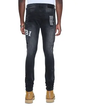 Ksubi Van Winkle Skinny Fit Jeans - Grey