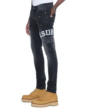 Ksubi Van Winkle Skinny Fit Jeans - Grey