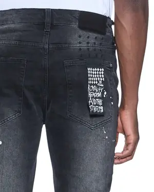 Ksubi Van Winkle Skinny Fit Jeans - Grey