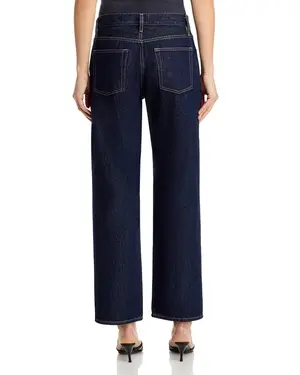 FRAME The Hang Long Straight Jeans - Rinse
