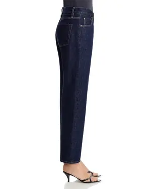 FRAME The Hang Long Straight Jeans - Rinse