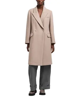 Emporio Armani Button Detailed Coats For Women