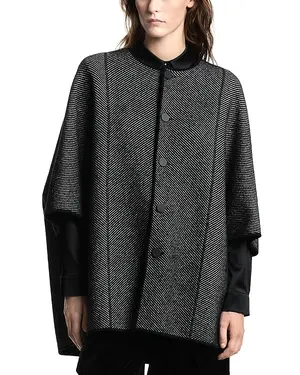 Emporio Armani Reversible Cape Coat