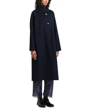 Emporio Armani Double Faced Belted Coat