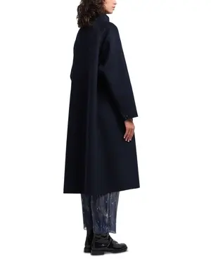 Emporio Armani Double Faced Belted Coat