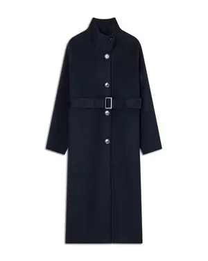 Emporio Armani Double Faced Belted Coat