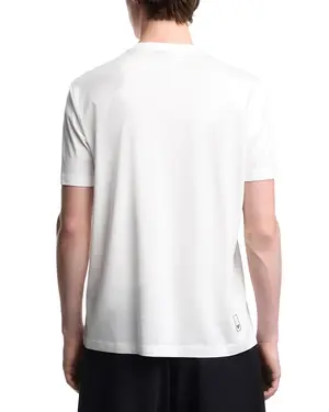 Emporio Armani Regular Fit Plain White Crewneck T-shirt