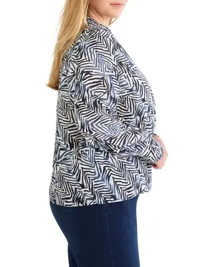 NIC+ZOE Inked Lines Shirt