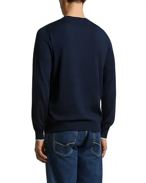 Peserico Crewneck Sweater - Deep Blue