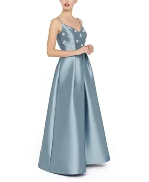 KAY UNGER Eloise Embellished Gown