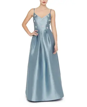 KAY UNGER Eloise Embellished Gown
