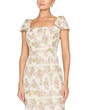 KAY UNGER Arianna Tea Length Dress