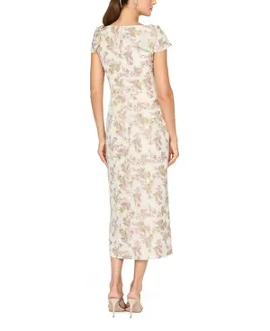KAY UNGER Arianna Tea Length Dress