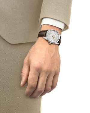 TISSOT Visodate Watch, 39mm - Brown