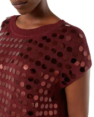 Marina Rinaldi Mrsvisone Sequin Top