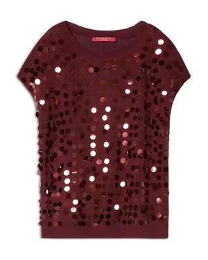 Marina Rinaldi Mrsvisone Sequin Top