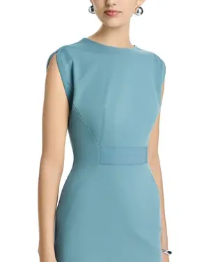 BOSS Detira Slim Midi Dress
