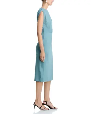 BOSS Detira Slim Midi Dress
