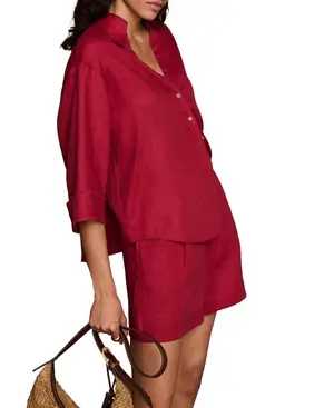Mint Velvet Linen Resort Shirt