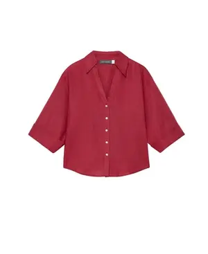 Mint Velvet Linen Resort Shirt