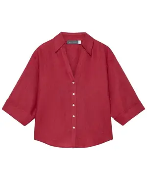 Mint Velvet Linen Resort Shirt