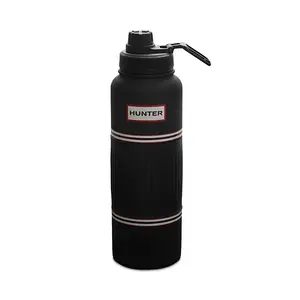 HUNTER LUGGAGE Hunter Gogrip 40oz. Hydration Stainless Steel Tumbler With Carry Handle - Black