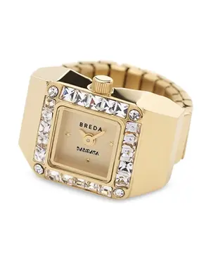 BREDA X Dalmata Time Ring Watch - Gold