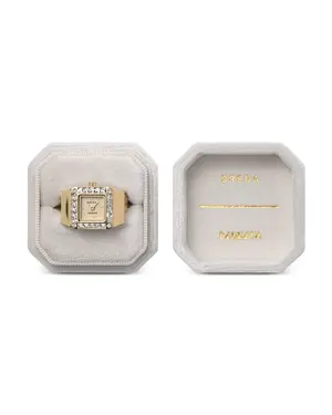 BREDA X Dalmata Time Ring Watch - Gold