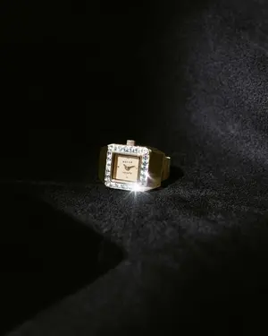 BREDA X Dalmata Time Ring Watch - Gold