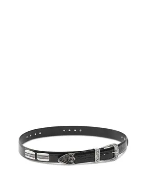 Pinko Cintura Tex Leather Belt - Zo