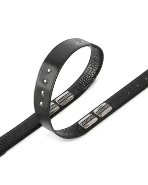 Pinko Cintura Tex Leather Belt - Zo