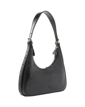 Pinko Miss Mini Leather Shoulder Bag