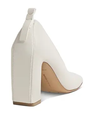 Bottega Veneta Allegra Leather Pumps - Ivory