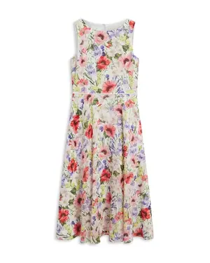 HOBBS LONDON Petite Carly Floral Dress - Ivory/multi