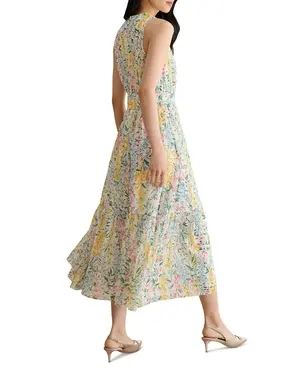 HOBBS LONDON Lillian Belted Midi Dress