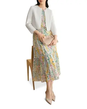HOBBS LONDON Lillian Belted Midi Dress
