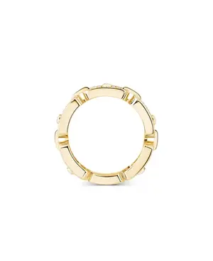 Messika Move Link Diamond Ring - Yellow Gold
