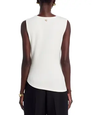 Donna Karan New York Sleeveless Top - Cream