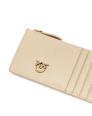 Pinko Airone Leather Cardholder - Cq