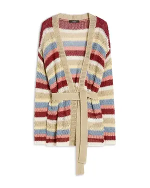 Max Mara Wkdbonito Cardigan Sweater - Cherry
