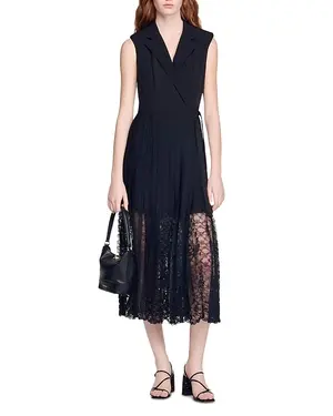 Sandro Paneled Dresses