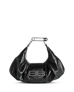 Balenciaga Pamela Small Shoulder Bag Black