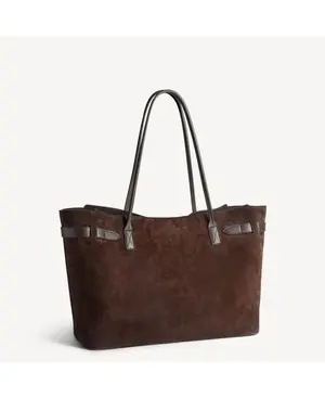 Balenciaga Bel Air Tote Bag Large - Light Espresso
