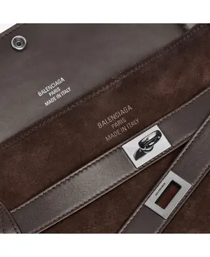 Balenciaga Bel Air Tote Bag Large - Light Espresso